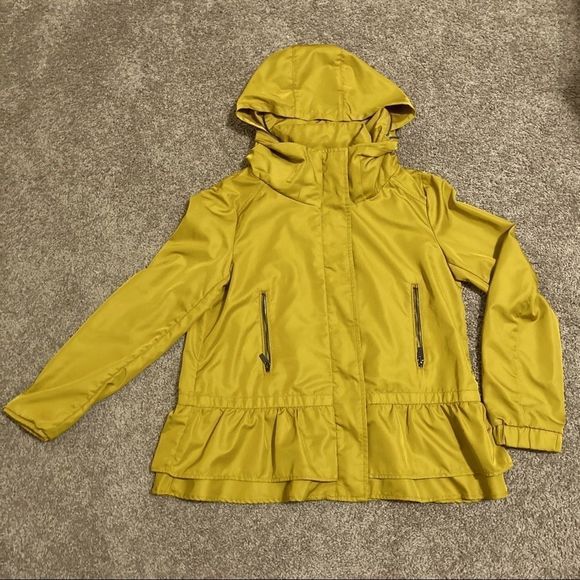 Zara | Jackets & Coats | Zara Basics Ruffled Jacket | Poshmark